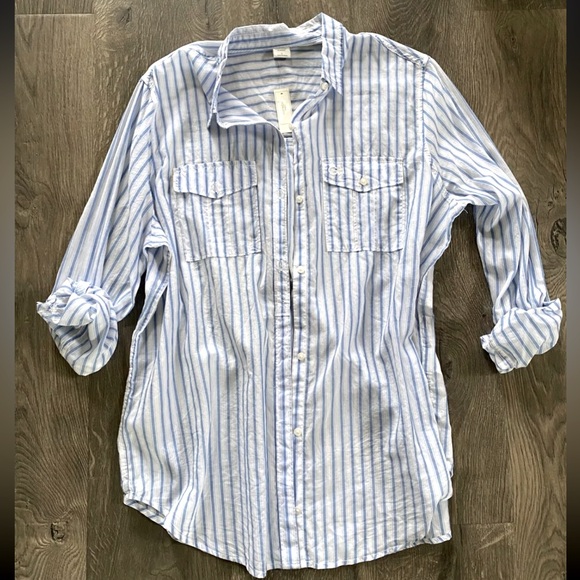 Gilly Hicks | Swim | New Gilly Hicks Af Lightweight Long Cover Button ...